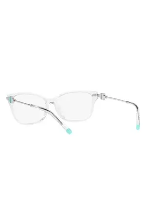 Tiffany & Co. 54mm Rectangular Eyeglasses - Clear