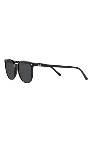 Ray-ban Elliot Polarized Square Sunglasses - Black