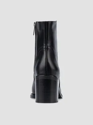 Aquatalia Janella 70mm Leather Ankle Boots
