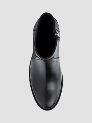 Aquatalia Janella 70mm Leather Ankle Boots
