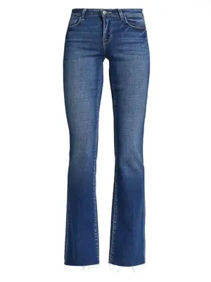 L'Agence Sneeki Low-rise Straight-leg Jeans