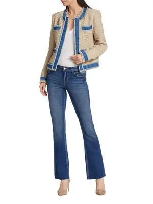 L'Agence Sneeki Low-rise Straight-leg Jeans