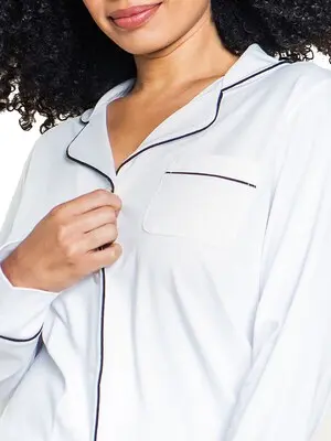 PETITE PLUME Long-sleeve Top & Shorts Pajama Set