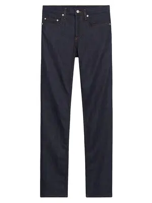 Sandro Men's Narrow Cut Raw Jeans - Raw Denim  - Raw Denim