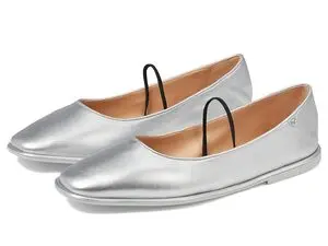 COACH Emilia Leather Mary Jane Flats