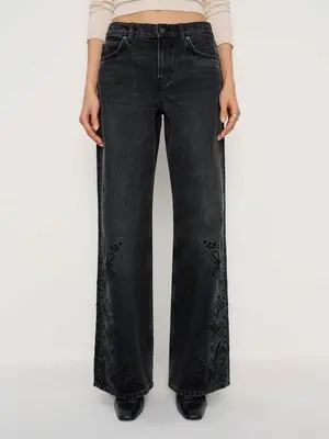 Reformation Wide Leg Bottoms For Women