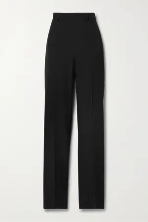 THE ROW Telemaco Wool-twill Tapered Trousers