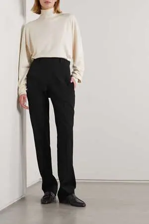 THE ROW Telemaco Wool-twill Tapered Trousers
