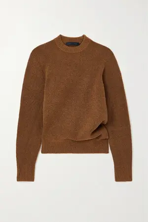 Proenza Schouler Draped Knitted Sweater
