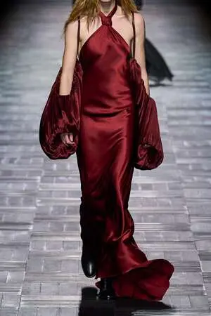 ANN DEMEULEMEESTER Ingeborg Satin Gown