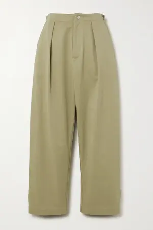 Burberry Cotton Tapered Trousers