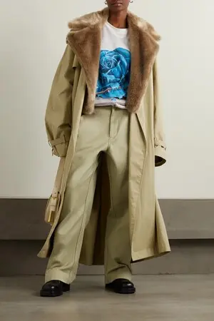 Burberry Cotton Tapered Trousers