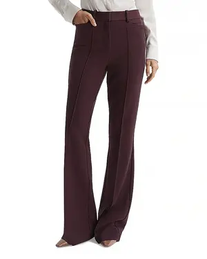 Women's Purple Flare Pants