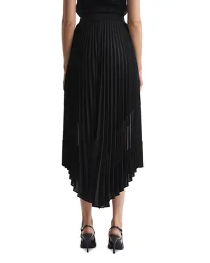 REISS Dina Pleated Skirt