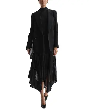 REISS Dina Pleated Skirt