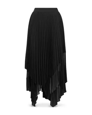 REISS Dina Pleated Skirt