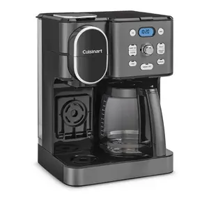 CUISINART Ss-16bks Coffee Center 2-in-1 Coffeemaker Stainless