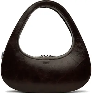 Coperni Coperni Brown Swipe Baguette Bag - Brown