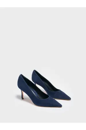 Marion Parke Classic Suede Pump