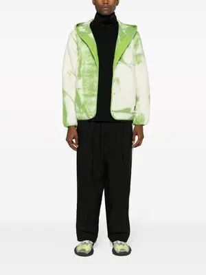 Y3 Fuzzy Fleece Hooded Jacket