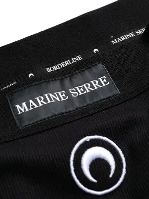MARINE SERRE Crescent Moon Organic-cotton Briefs - Black