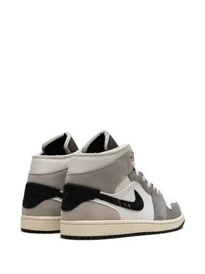 JORDAN Air 1 Mid Se Craft Cement Sneakers - Grey
