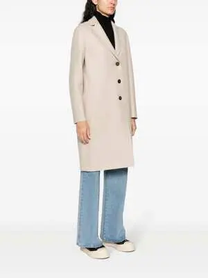Harris Wharf London Wool Coat - Neutrals
