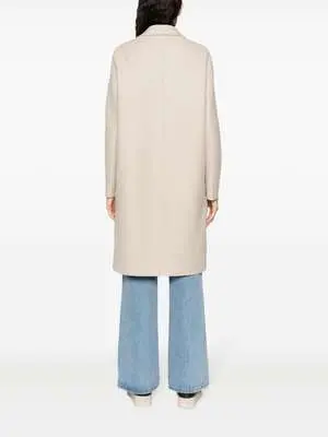 Harris Wharf London Wool Coat - Neutrals