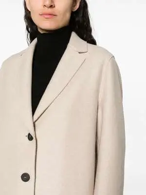 Harris Wharf London Wool Coat - Neutrals