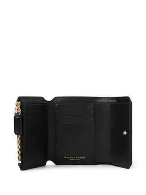 Ralph Lauren Rl Leather Trifold Wallet
