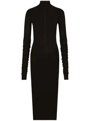 Dolce & Gabbana Midi Lace-panel Dress