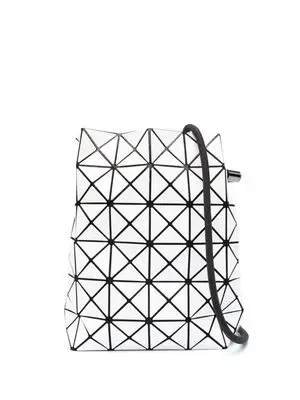 Issey Miyake Wring Geometric Panelled-design Shoulder Bag - White
