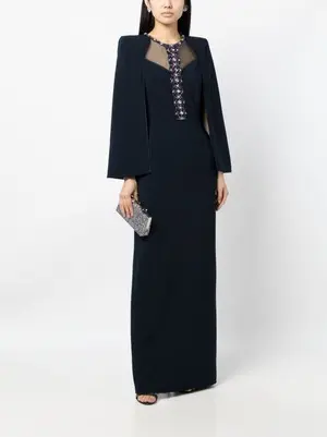 Jenny Packham Lucille Crystal-embellished Dress