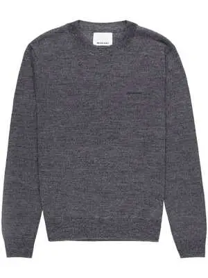 MARANT Basile Merino-wool Sweater - Grey