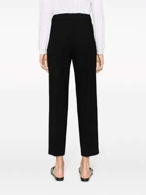 P.a.r.o.s.h Tapered-leg Tailored Trousers - Black