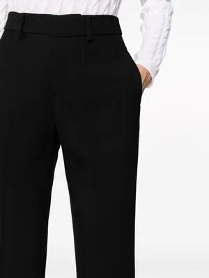 P.a.r.o.s.h Tapered-leg Tailored Trousers - Black