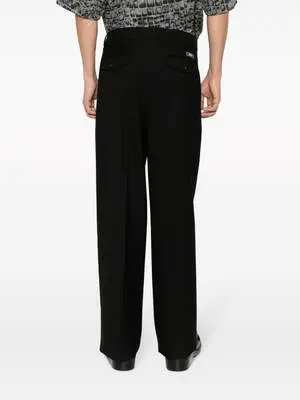 Versace Wool Tailored Trousers
