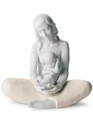 LLADRO The Mother Porcelain Figurine - White