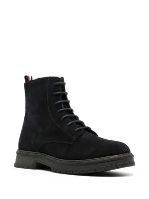 Tommy Hilfiger Core Suede Boots - Blue
