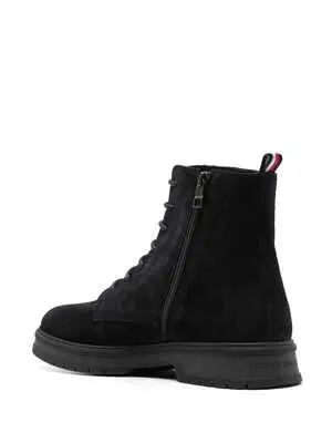 Tommy Hilfiger Core Suede Boots - Blue