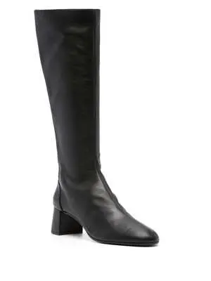AQUAZZURA Saint Honore 50 Leather Knee-high Boots