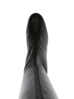 AQUAZZURA Saint Honore 50 Leather Knee-high Boots