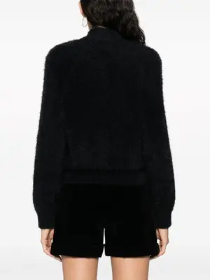Alberta Ferretti Brushed-effect Cardigan