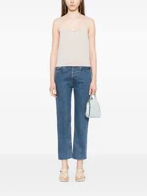 TEDDY CASHMERE Rapallo Knitted Top - Grey