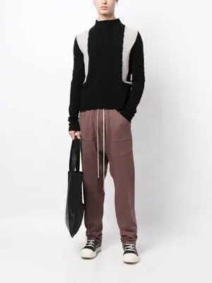 Rick Owens Drawstring-waistband Drop-crotch Trousers