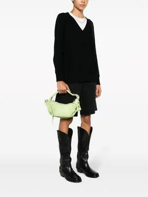 Zadig&Voltaire Le Cecilia Mini Leather Bag - Green