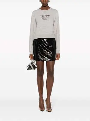 TOM FORD Sequin-embellished Mini Skirt