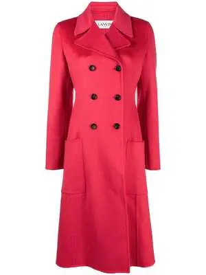 Lanvin Notched Lapel Coats For Women