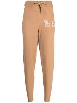 Joshua Sanders Patterned Intarsia-knit Track Pants