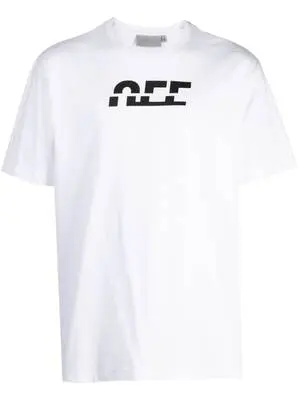 OFF DUTY Split Logo-print T-shirt